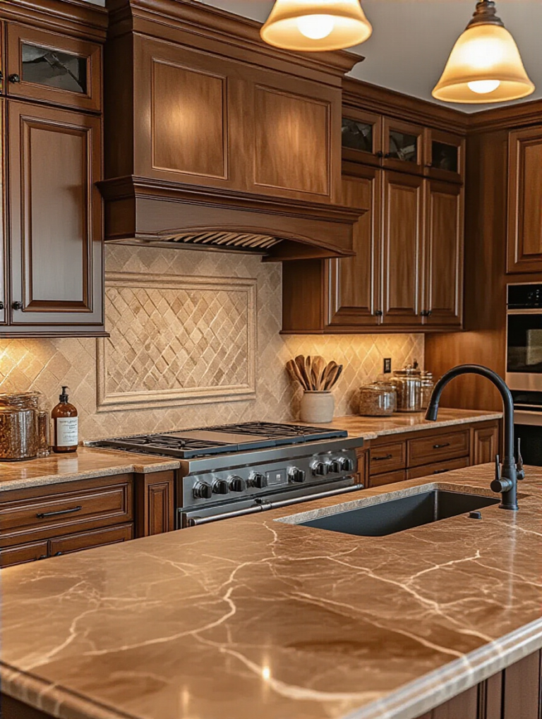 22 Brilliant Brown Kitchen Ideas That Actually Work (and Why) - Remodel ...